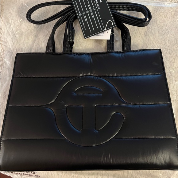 Telfar | Bags | Telfar X Moose Knuckles Medium Black Puffer | Poshmark